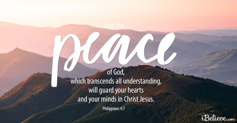 God's Peace will Guard Our Hearts - Inspirations | Bible Study Tools