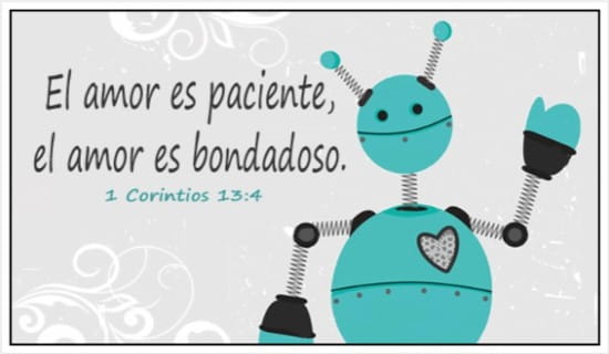 Amor, El amor es paciente, el amor es bondadoso - Free Christian Ecards ...