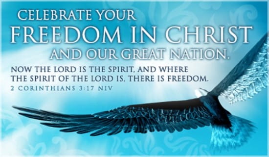 Free Freedom in Christ eCard - eMail Free Personalized Patriotic Cards ...