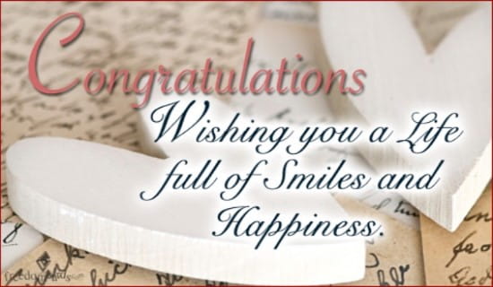 Free Congratulations eCard - eMail Free Personalized Celebrations ...