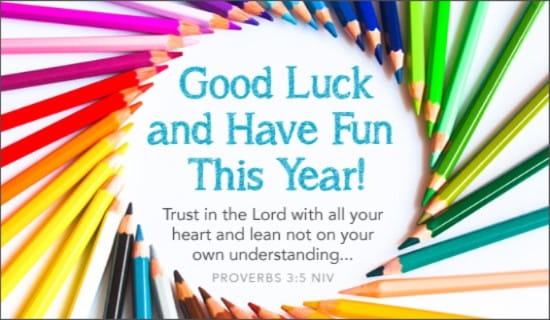 Free Good Luck This Year eCard - eMail Free Personalized Back to School ...