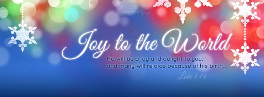 Download Joy to the World - Christian Facebook Cover & Banner