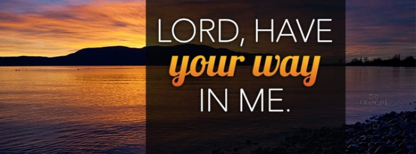 Download Have Your Way - Christian Facebook Cover & Banner