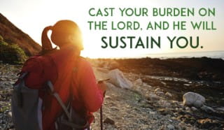 Cast all your burdens upon the LORD eCard - Free Facebook Greeting ...