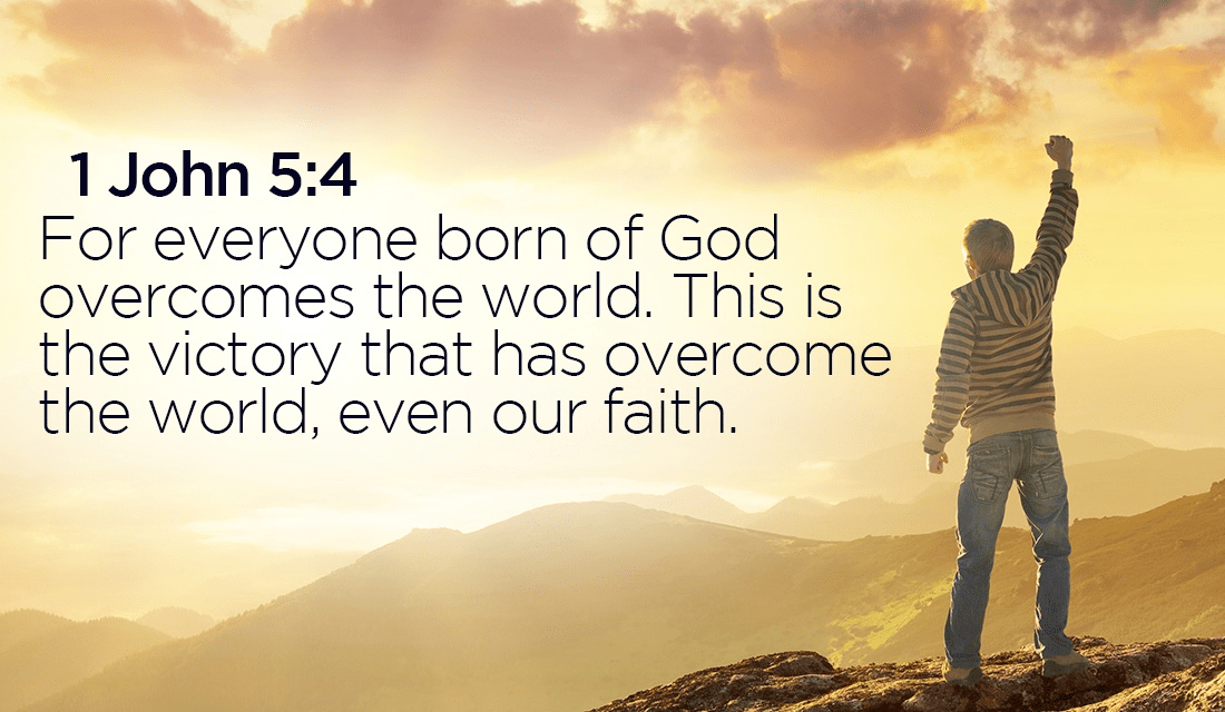 God Will Always Win The Battle 1 John 5 4 ECard Free Facebook