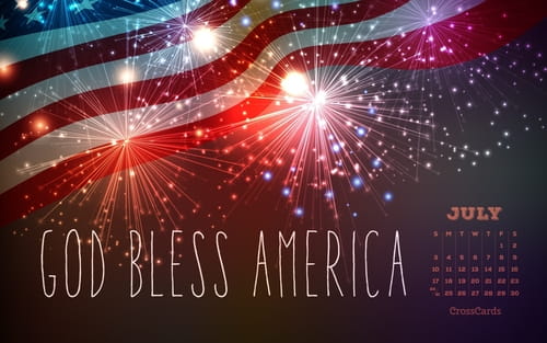 Beautiful July Desktop & Mobile Wallpaper - Free Backgrounds