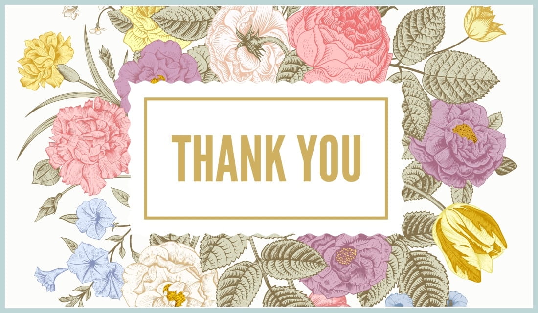 Free Thank You ECard EMail Free Personalized Thank You Cards Online