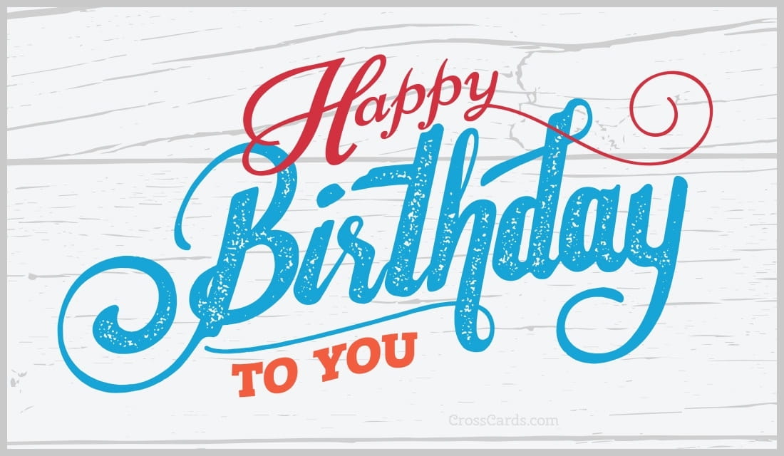 Free Happy Birthday To You ECard EMail Free Personalized Birthday 