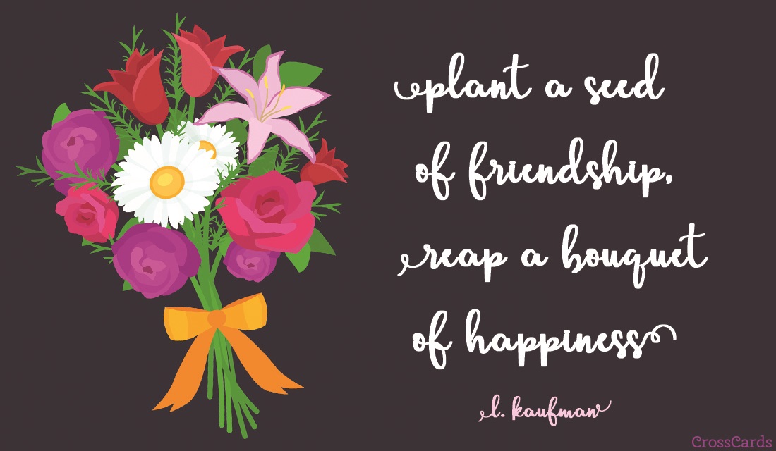 Free Friendship Bouquet eCard - eMail Free Personalized Just Because ...