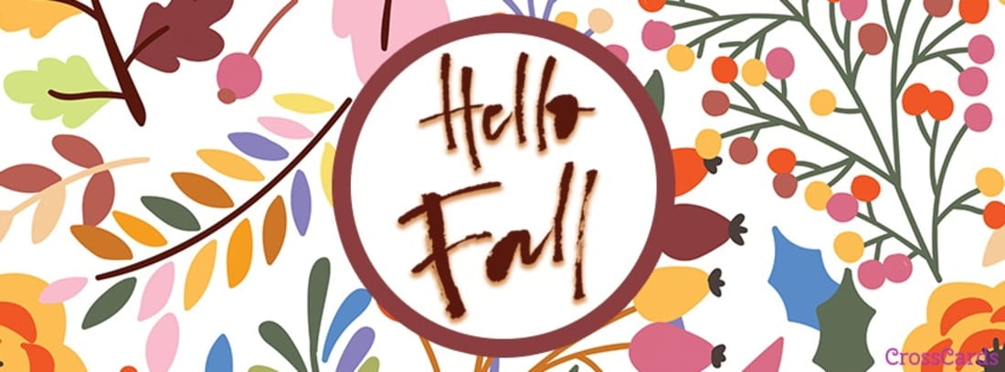 Download Hello Fall - Christian Facebook Cover & Banner