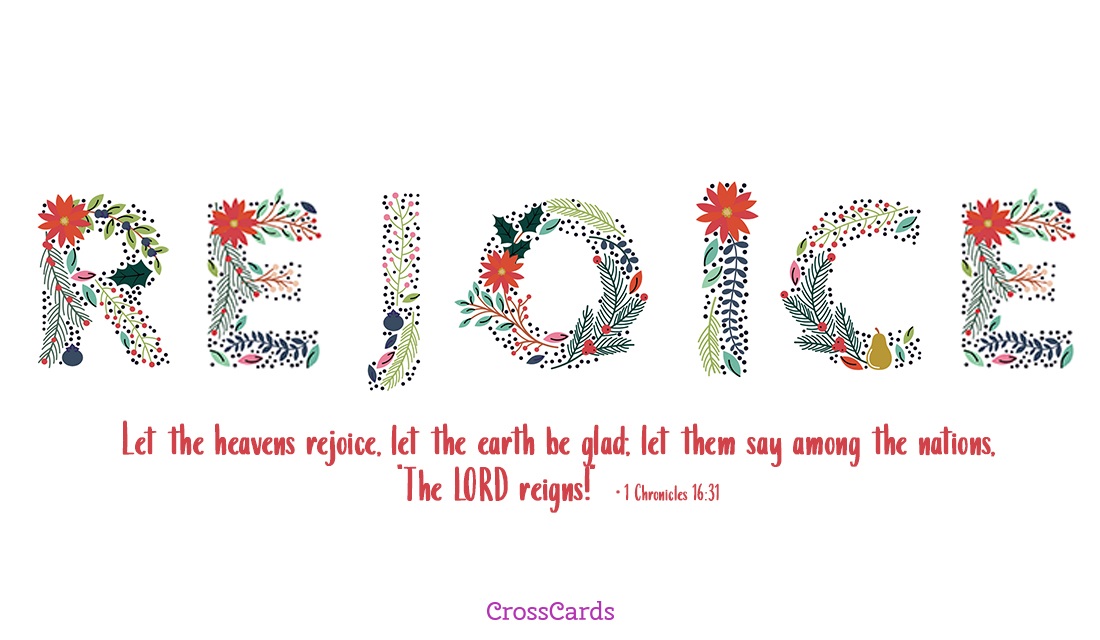 Rejoice eCard - Free Christmas Cards Online