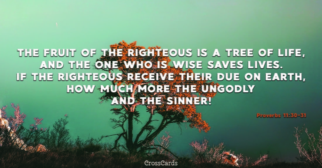 Proverbs 11 30 31 Inspirations Proverbs 11 30 31 Inspirations