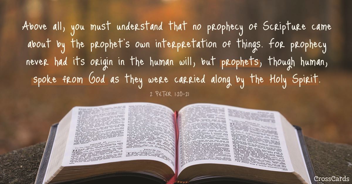 2 Peter 1 20 21 Inspirations