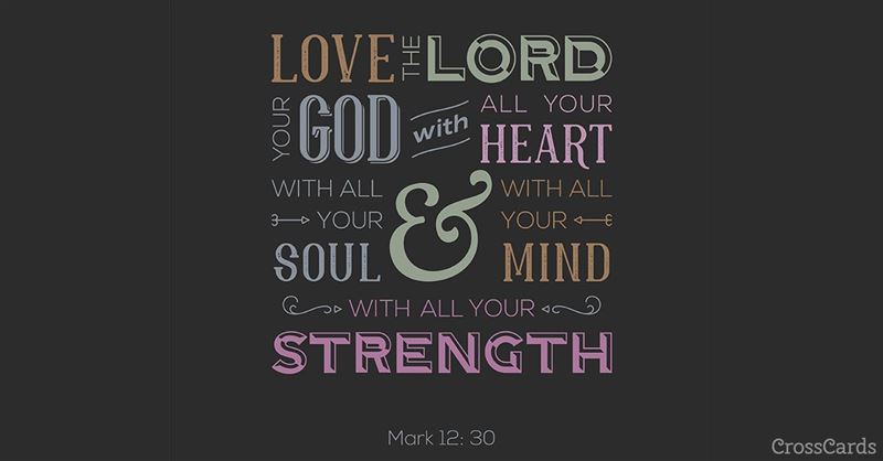 Free Mark 12:30 eCard - eMail Free Personalized Love Online