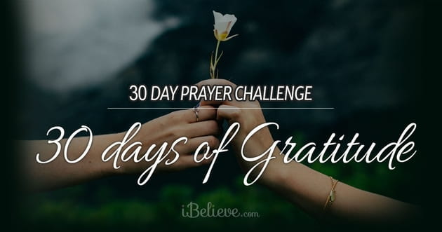 30-Day Prayer Challenge: 30 Days of Gratitude Printable - Download Free