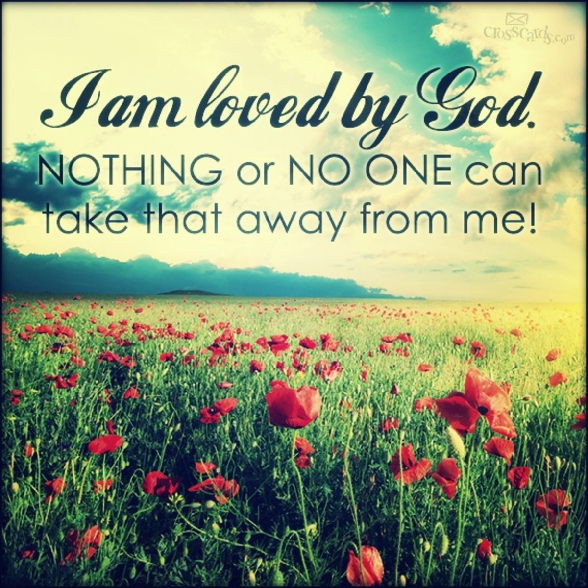 I Am Loved By God - Your Daily Verse | iBelieve.com