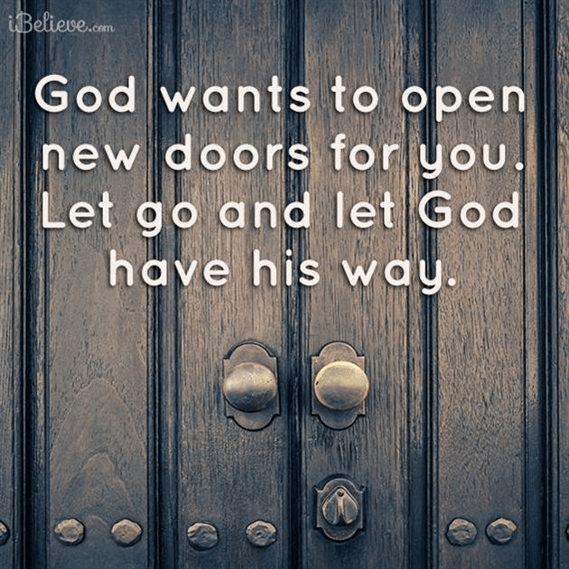 God Wants to Open New Doors for You - Your Daily Verse | iBelieve.com