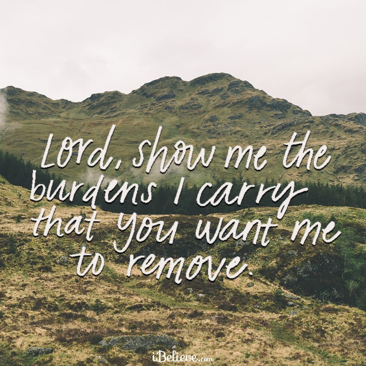 Lay Down Your Burdens - Your Daily Verse | iBelieve.com