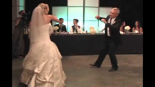 Father and Bride Have The Silliest Wedding Dance That Is Sure to Make ...