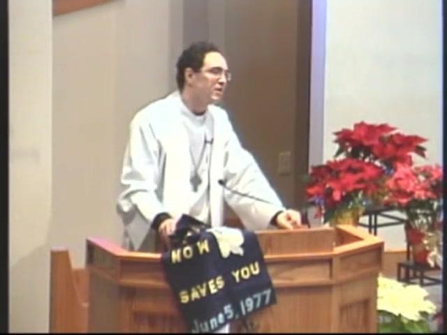 Pastor Jon Dunbar: "Baptism Saves You" - Sermon Videos