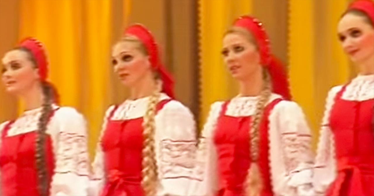 This Russian Folk Dance Is Completely MESMERIZING. I Can't Believe My Eyes!