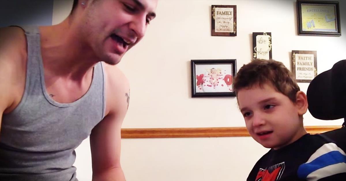Dad Transforms Son With Special Needs By Singing Original Rap Song ...