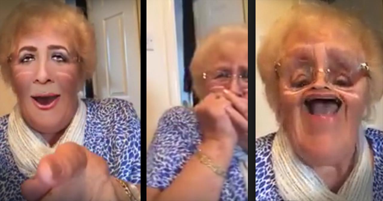 This Granny Is Trying The Newest Technology. And Her Reaction Is The BEST!