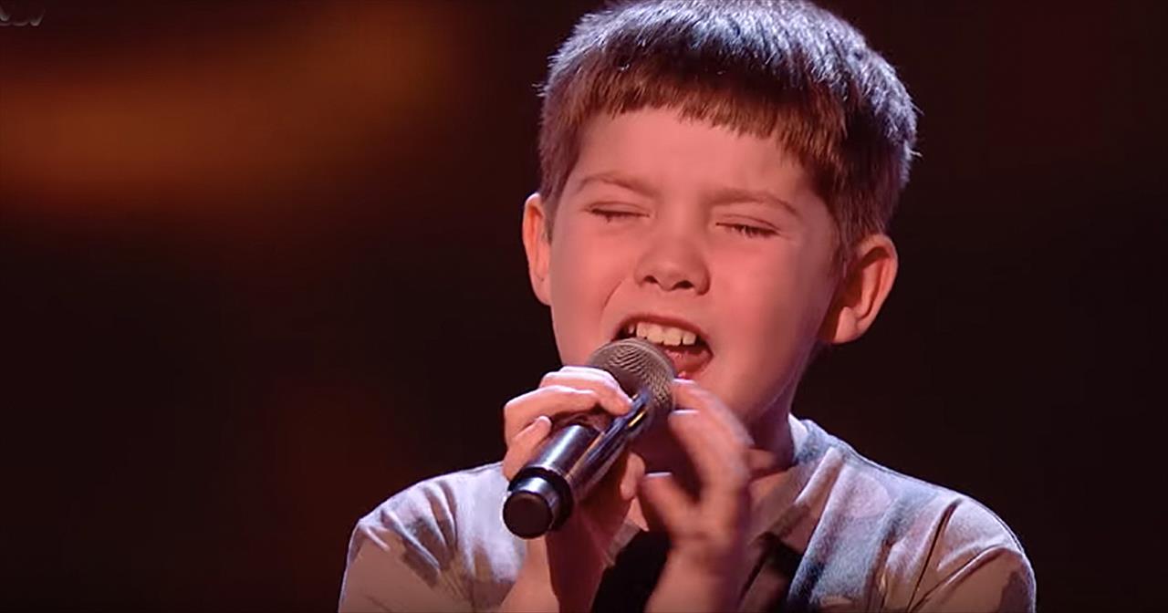 12-Year-Old Jake Impresses Judges With Love Song On The Voice Kids
