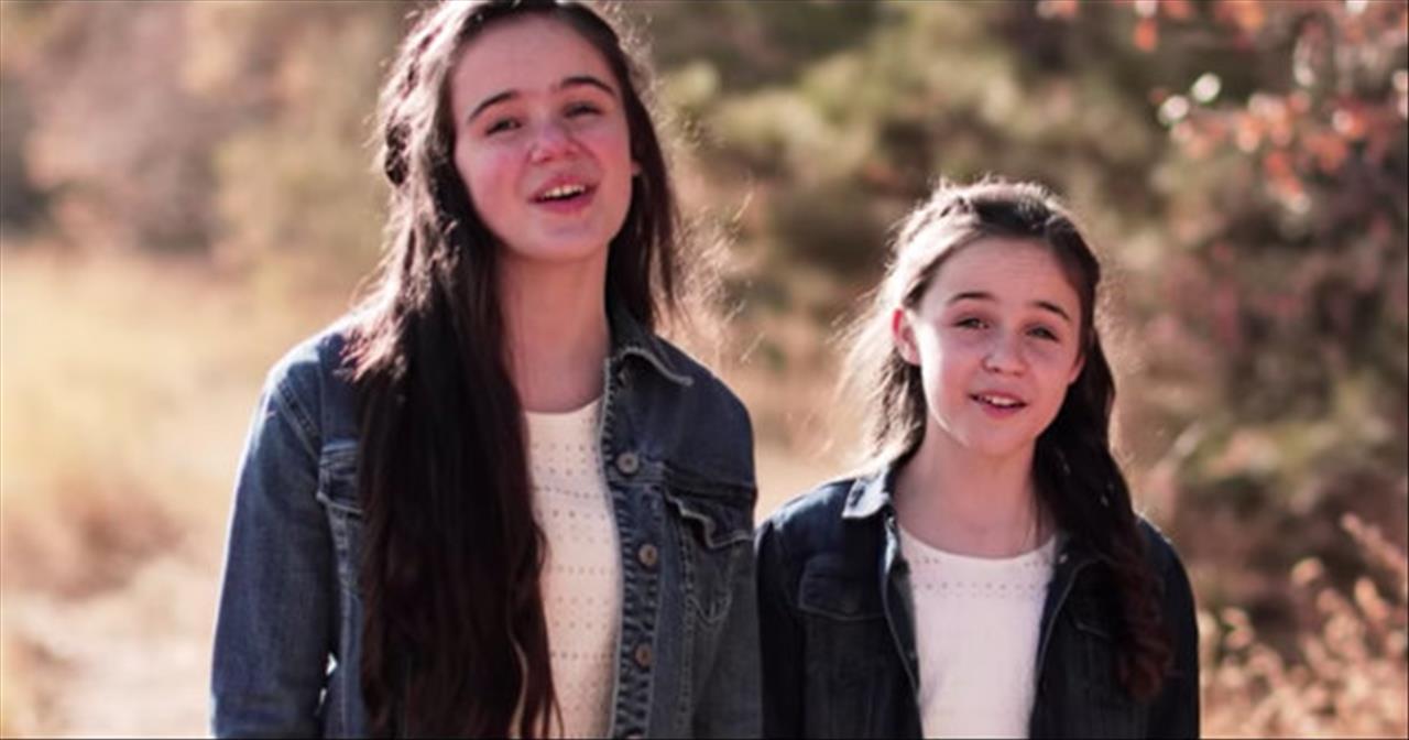 2 Girls Sing Blessed Rendition Of 'Be Thou My Vision'