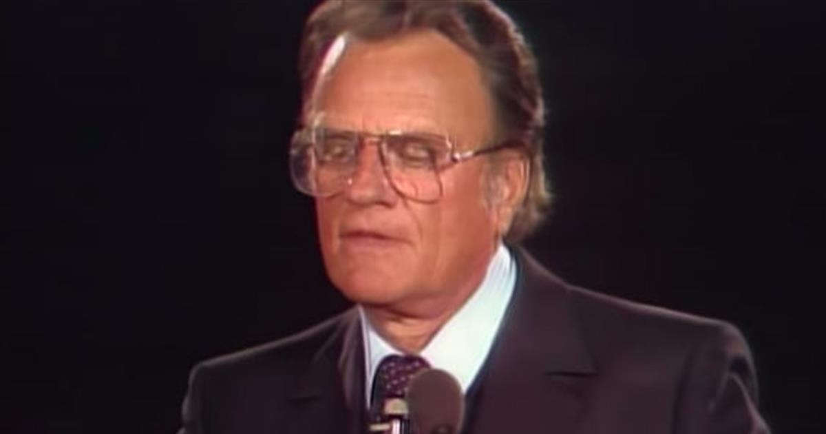 Billy Graham Shares Why He's Still An Optimist In Classic Clip - Sermon ...
