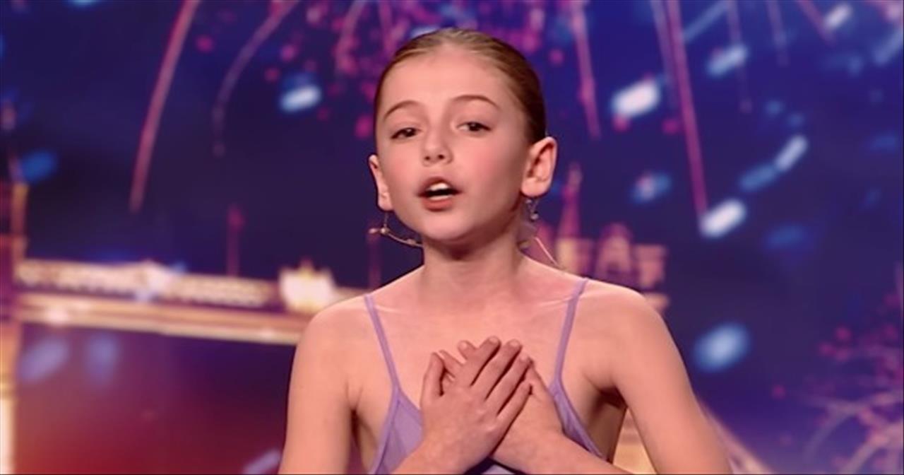 10-Year-Old Wows Judges with Song Ballet Audition