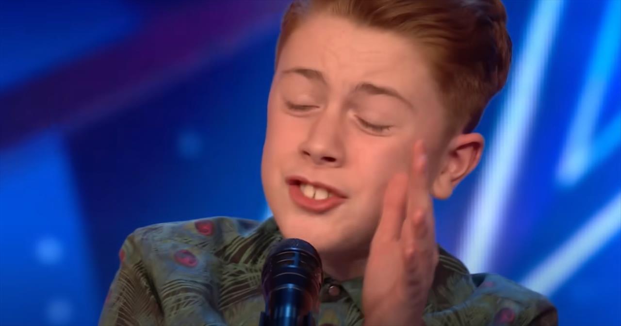 12-Year-Old Earns Standing Ovation with Powerful Britain’s Got Talent ...