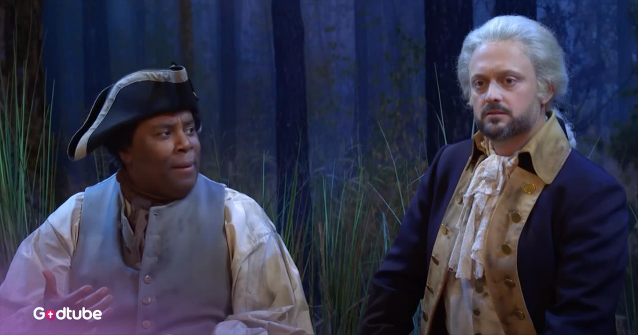 Nate Bargatze as George Washington Delivers Hysterical 'Dream' Sketch ...