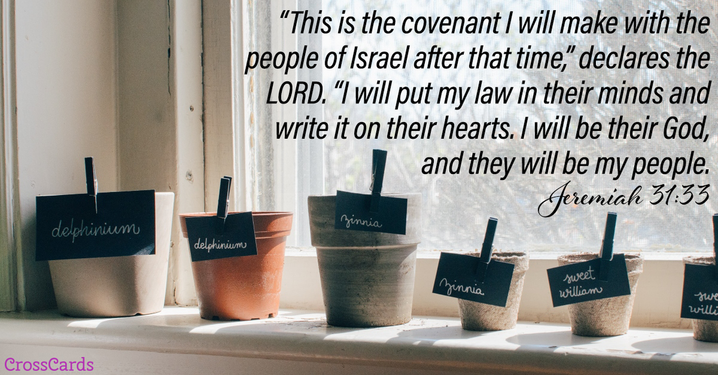Your Daily Verse Jeremiah 31 33