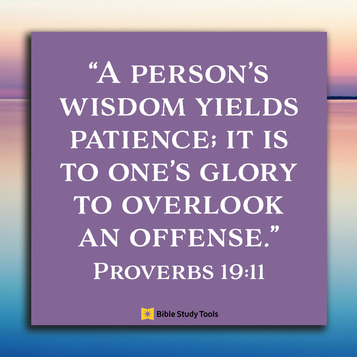 How To Overlook An Offense Proverbs 19 11 Your Daily Bible Verse How To Overlook An Offense Proverbs 19 11 Your Daily Bible Verse