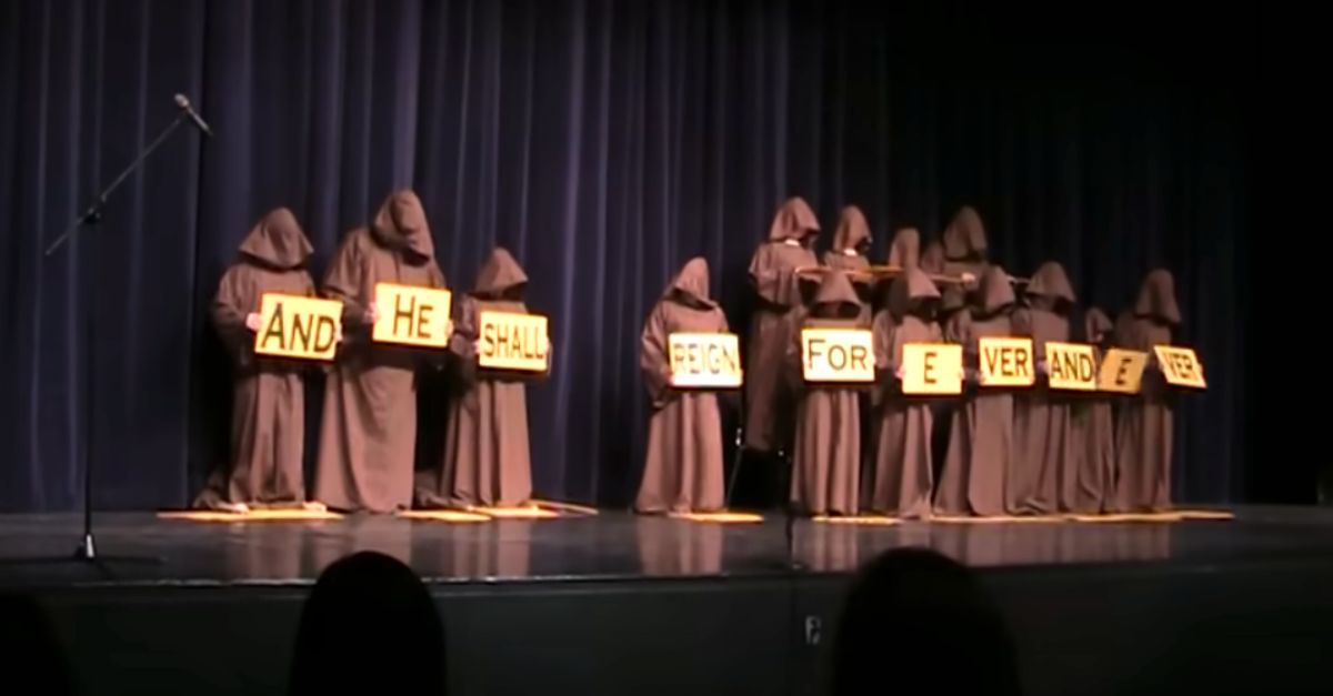 Silent Monks Sing Hallelujah Chorus Video Crosswalk Silent Monks Sing Hallelujah Chorus Video Crosswalk