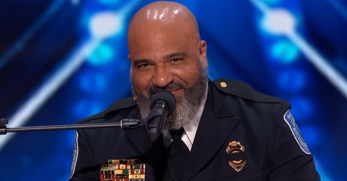 Police Officer Wows with Ed Sheeran Song on America's Got Talent ...