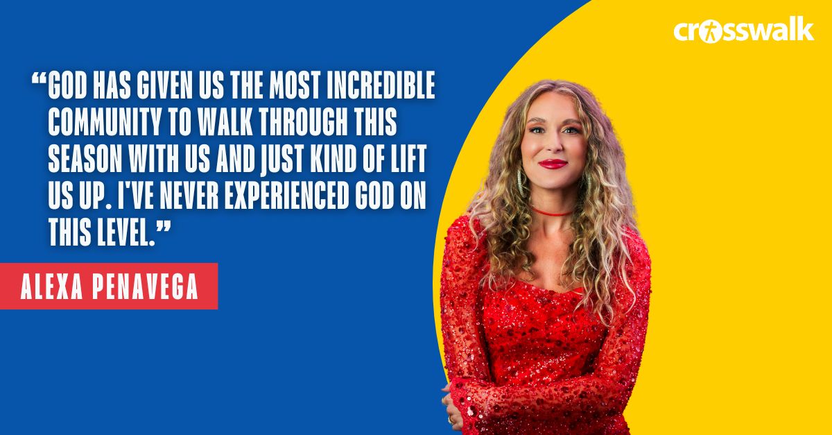 Alexa PenaVega Opens Up about Experiencing God through Grief - Video ...