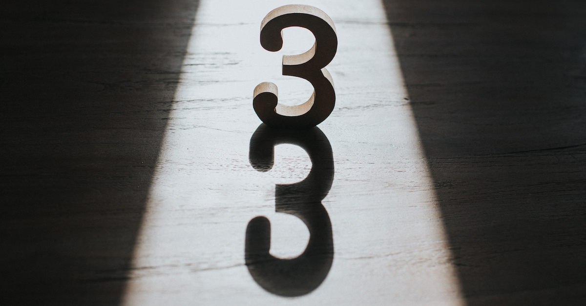 Why Is the Number 3 So Important in the Bible? - Topical Studies ...