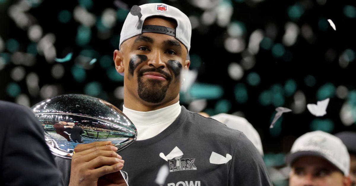 Jalen Hurts Praises God for Super Bowl Title, ‘He's Greater Than All ...