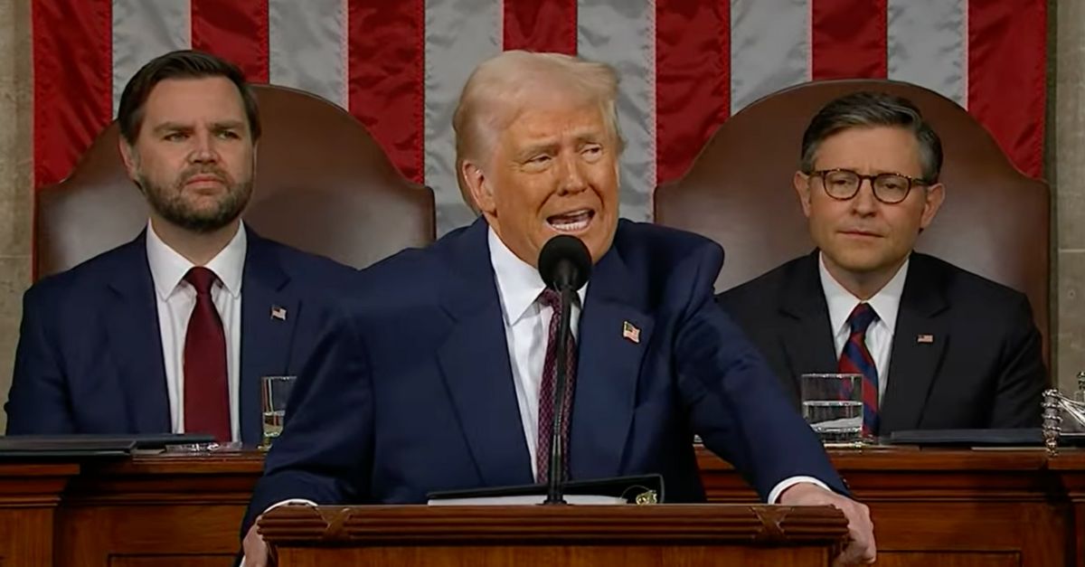 Trump Delivers Historic State Of The Union Speech Highlighting America