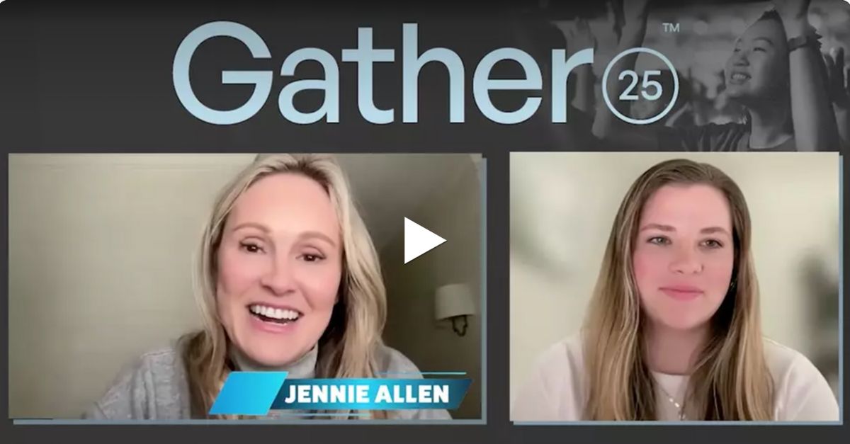 Jennie Allen Talks Success of Gather25 Event + Announces Gather27 ...