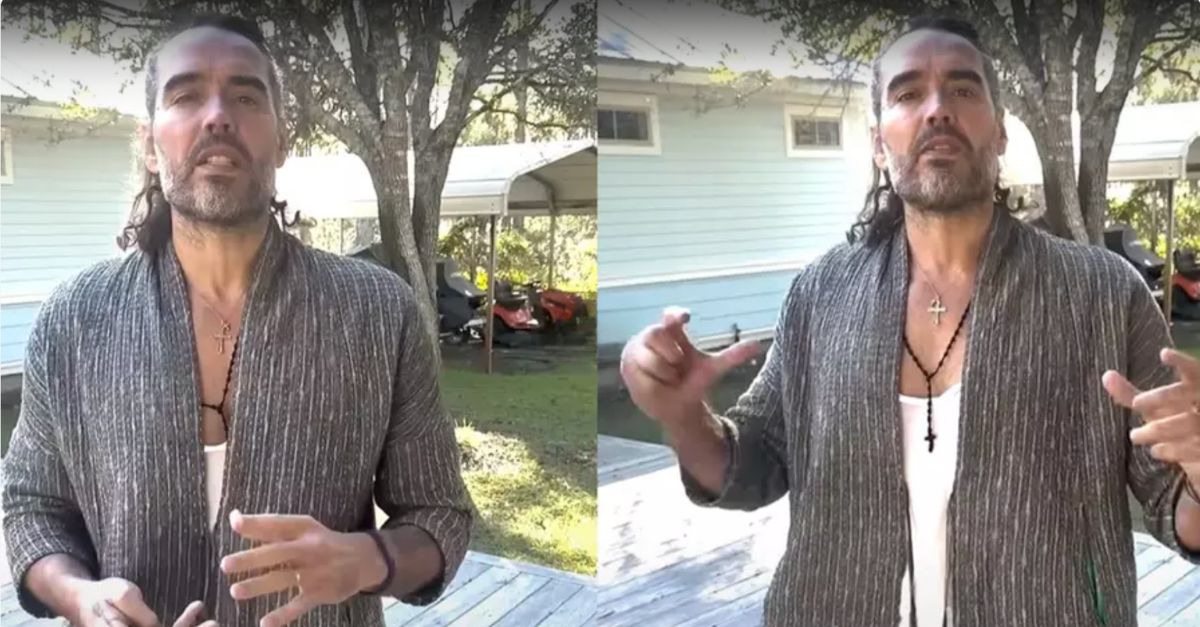 Russell Brand Marks 22 Years Sober by Declaring ‘God Is Real’ - Video ...