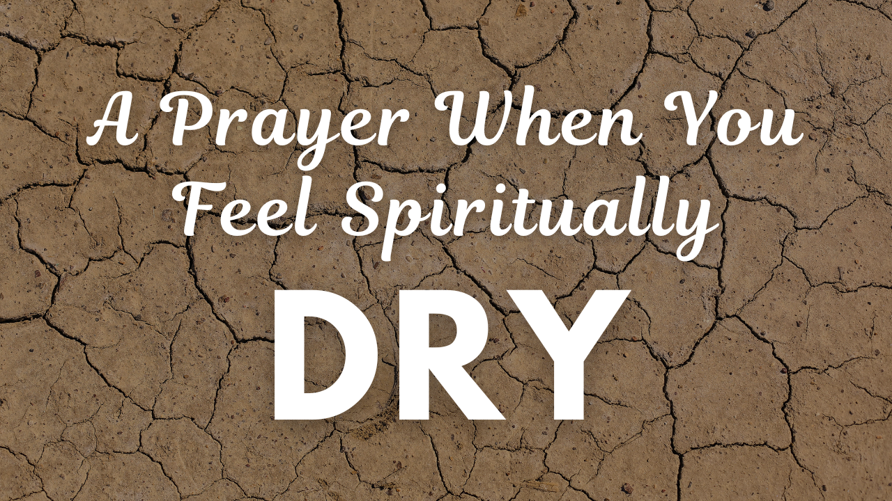 A Prayer When You Feel Spiritually Dry | Your Daily Prayer ...