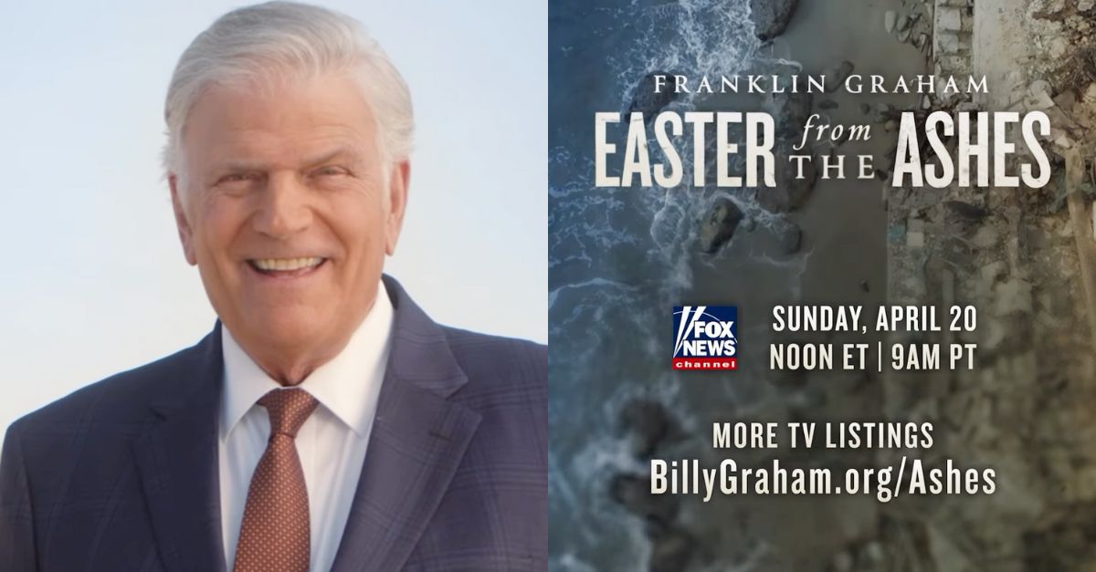 Franklin Graham Delivers Easter Message from the Ashes of California ...
