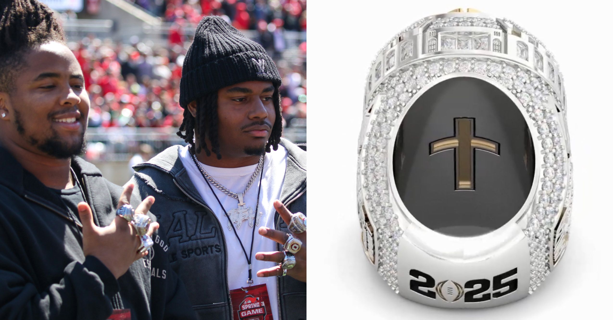 Ohio State’s Championship Rings Feature a Cross to Honor Team’s Strong ...
