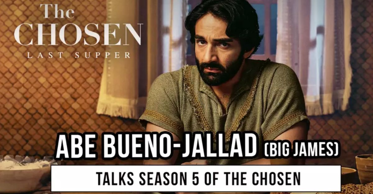 Abe Bueno-Jallad (Big James) Talks Season 5 of The Chosen - Video ...
