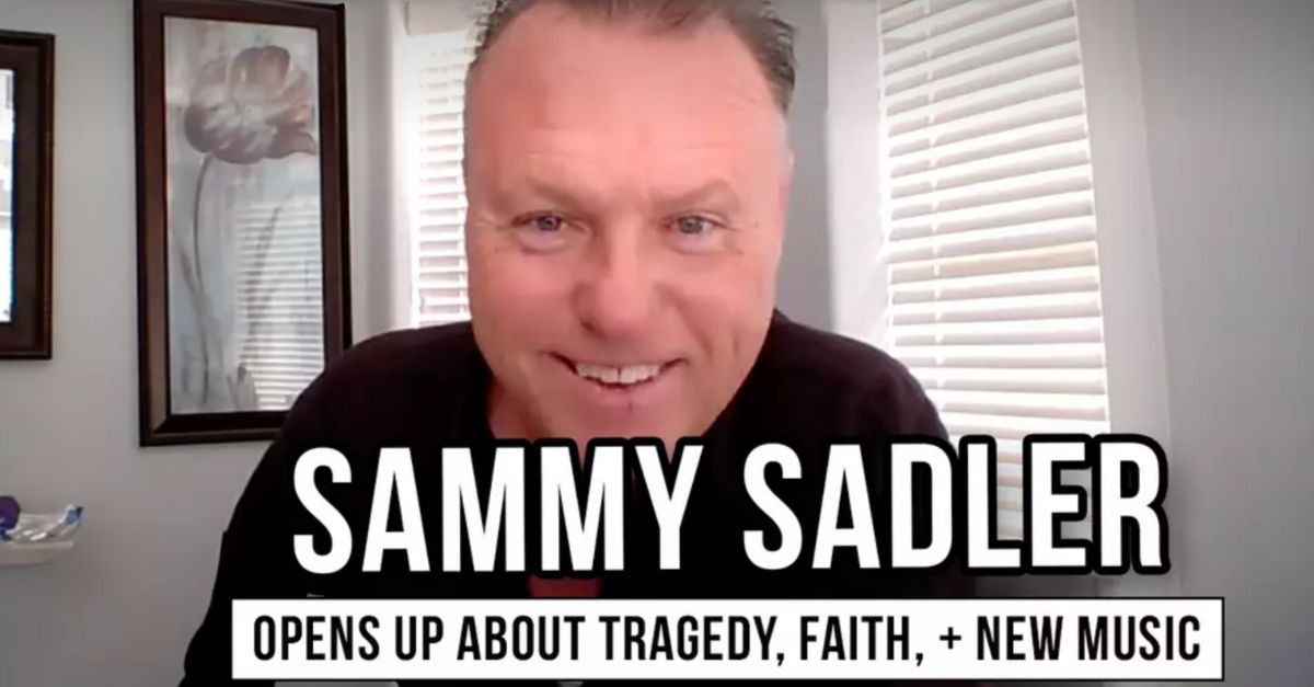 Country Artist Sammy Sadler Opens Up about Tragedy, Faith, and His Road ...