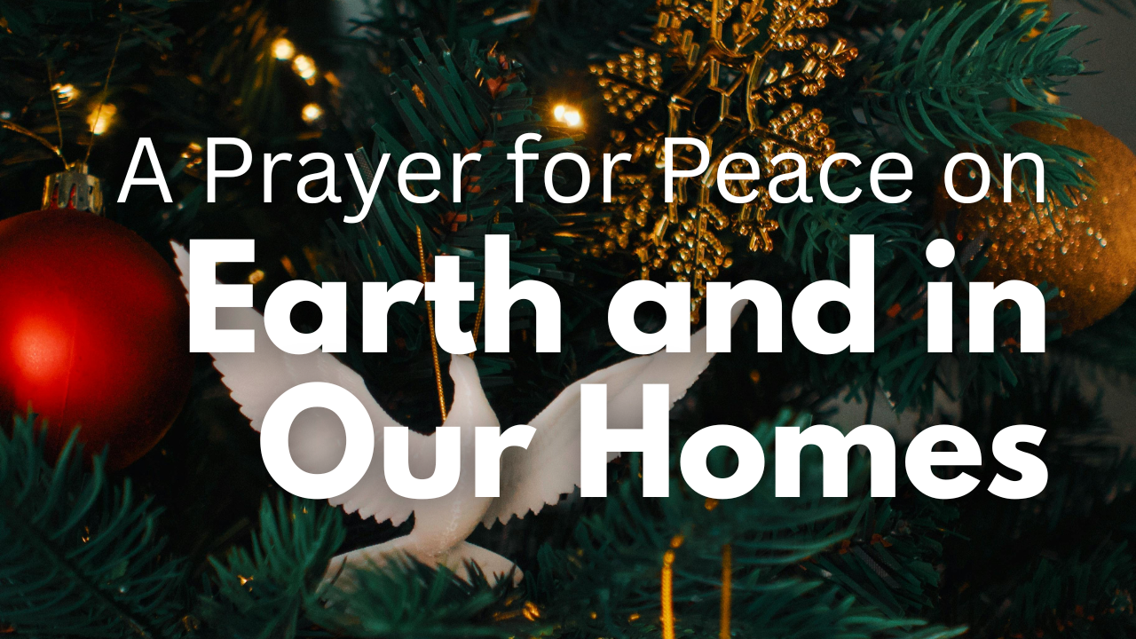 A Prayer for Peace on Earth and in Our Homes | Your Daily Prayer - Video | Crosswalk.com