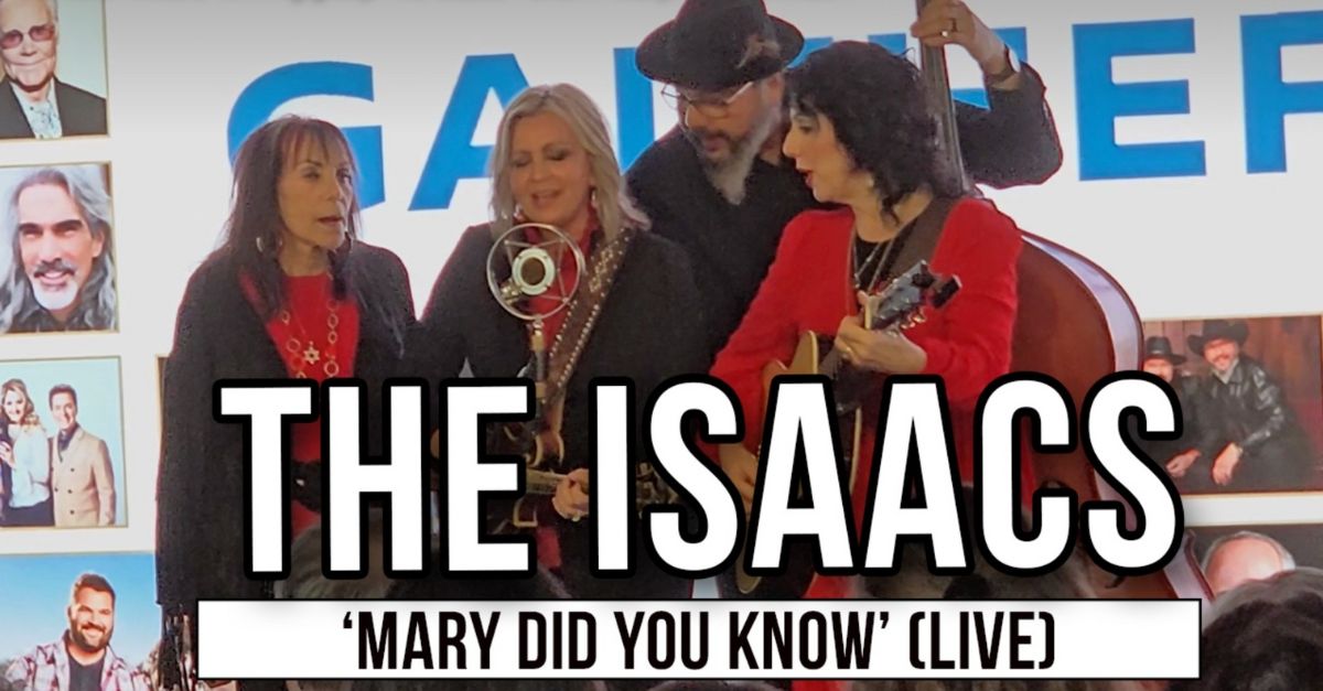 GRAMMY Award–winning group The Isaacs Perform 'Mary, Did You Know ...